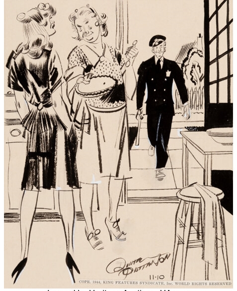 Russell Patterson | King Features Syndicate illustration (three works ...