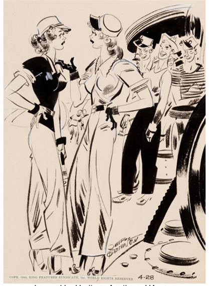 Russell Patterson | King Features Syndicate illustration | MutualArt