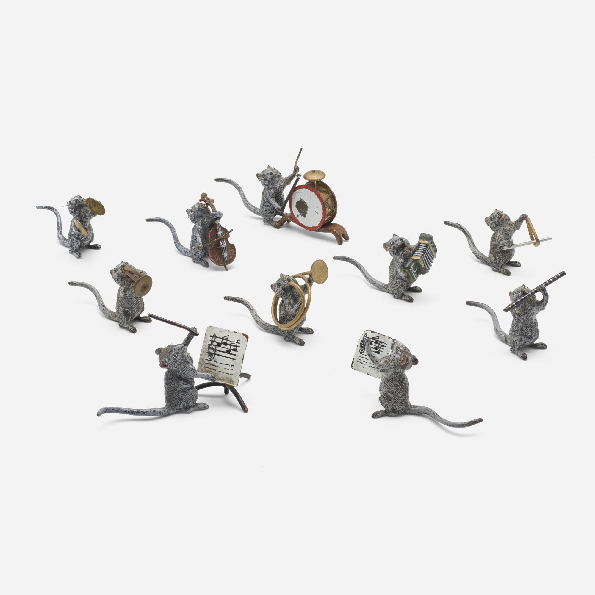 Austrian School, 20th Century | Rat band, set of ten | MutualArt