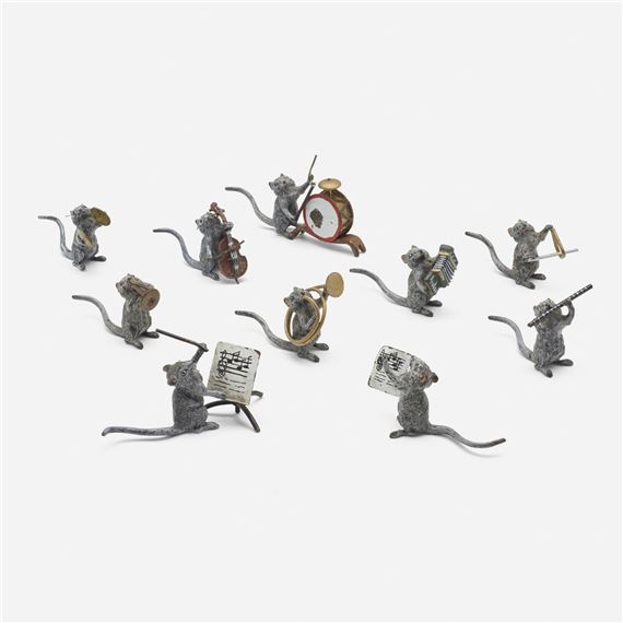 Austrian School, 20th Century | Rat band, set of ten | MutualArt