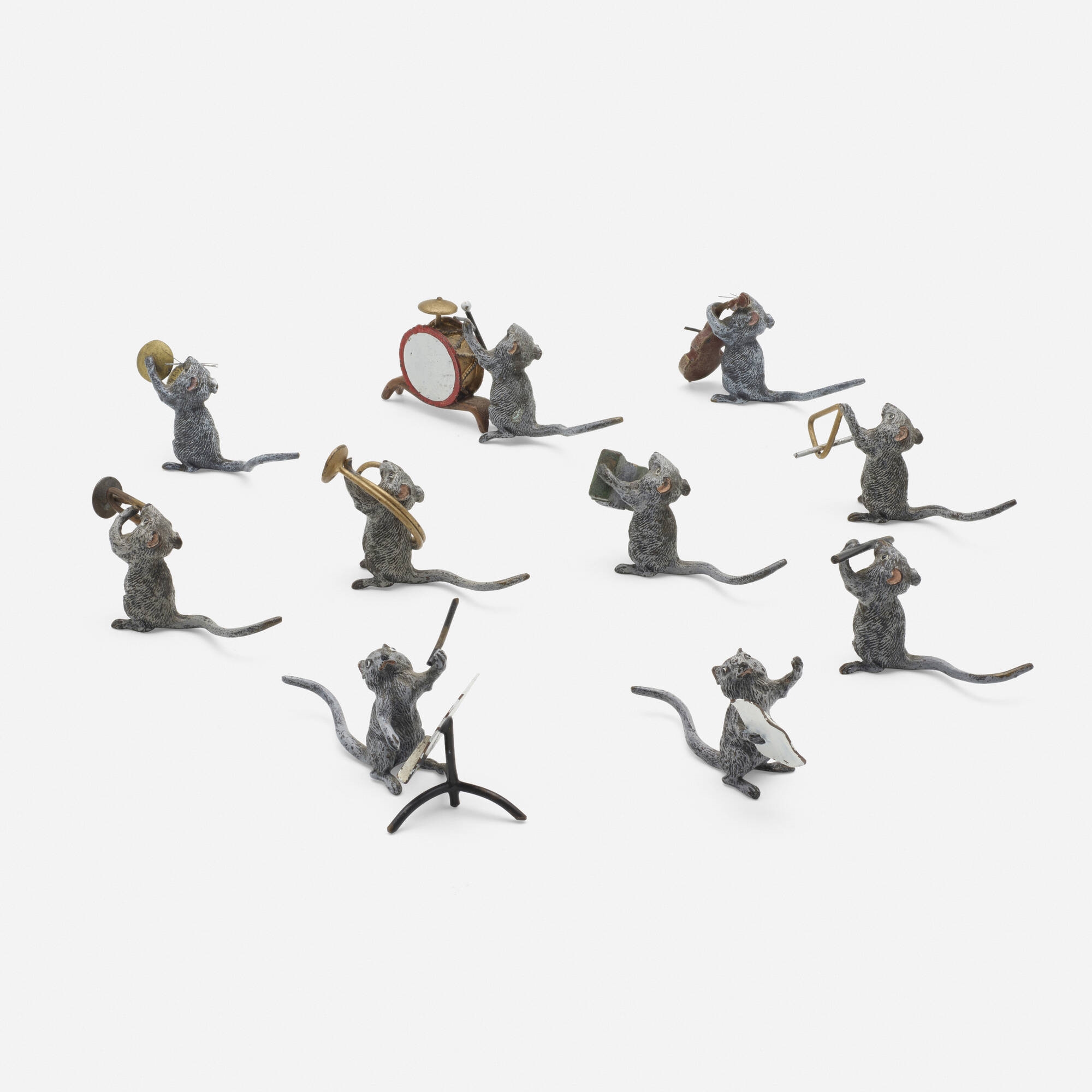 Austrian School, 20th Century | Rat band, set of ten | MutualArt
