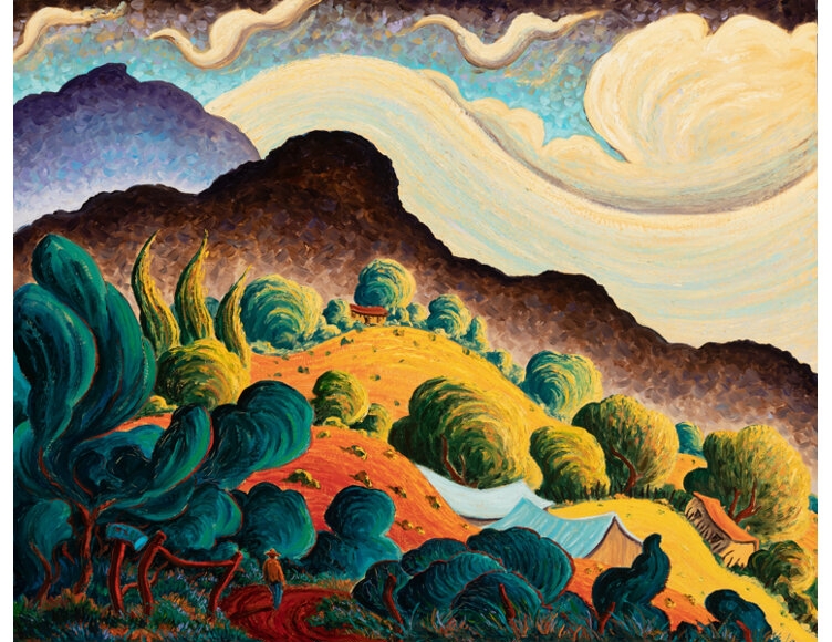 Kim Wiggins | El Camino Rojo (1990) | MutualArt