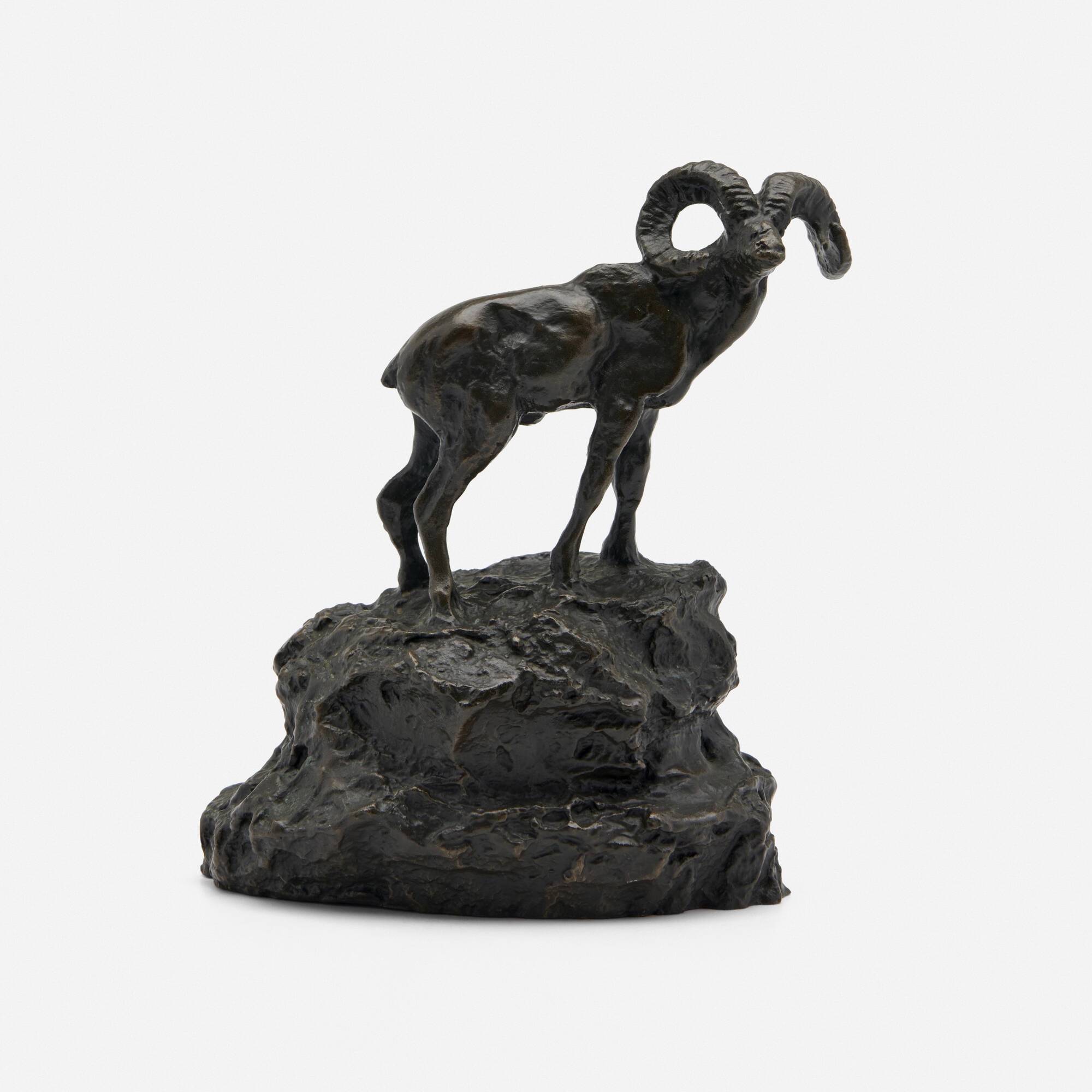 Charles Marion Russell | The Sentinel (Big Horn Sheep) (Circa 1920 ...