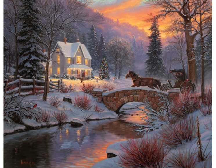 Mark Keathley | Christmas lights | MutualArt