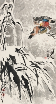 Sun Qifeng | 竹雀图 | MutualArt