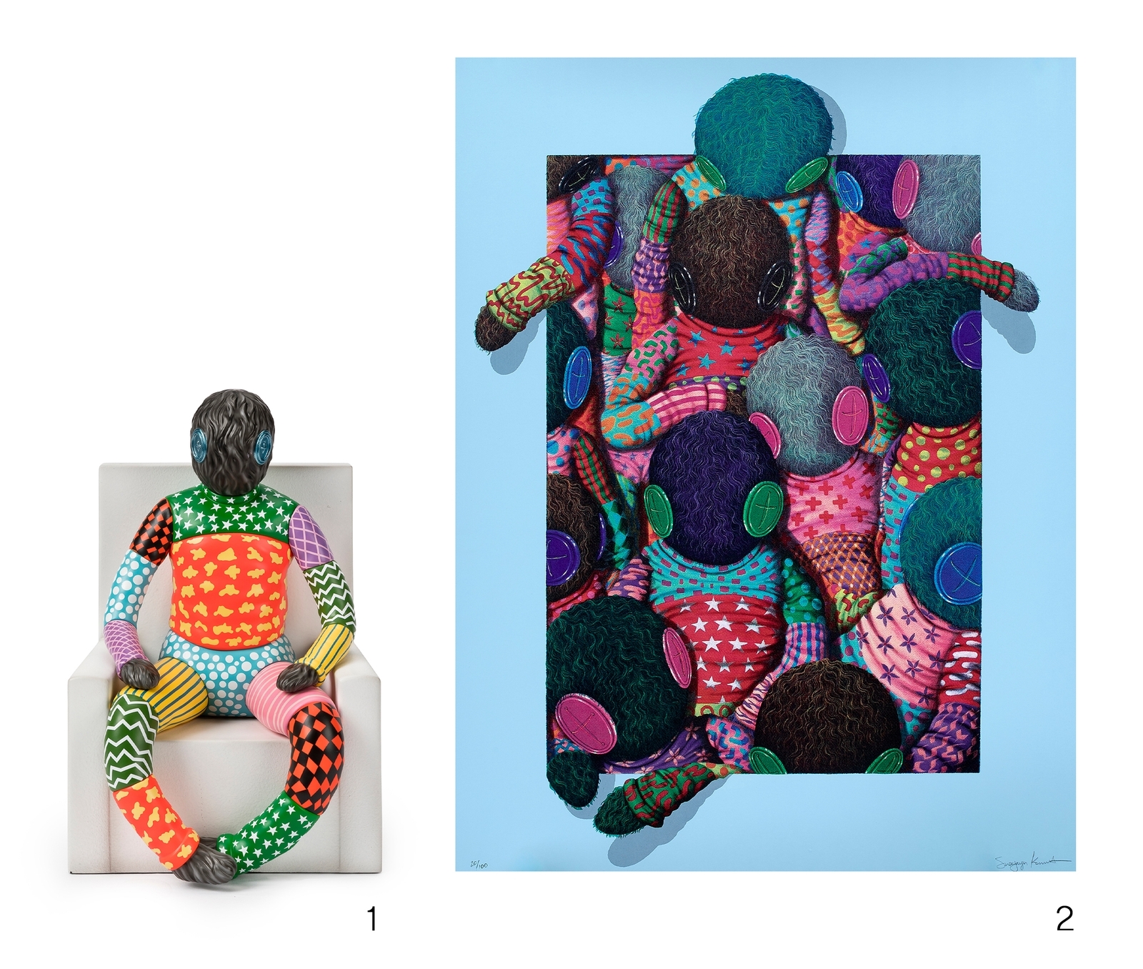 Suanjaya Kencut | Positioning, All In Home (2 works) (2022) | MutualArt