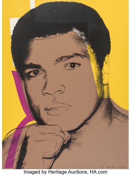 Andy Warhol | Muhammad Ali (1978) | MutualArt