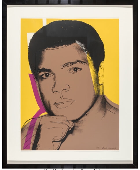 Andy Warhol | Muhammad Ali (1978) | MutualArt