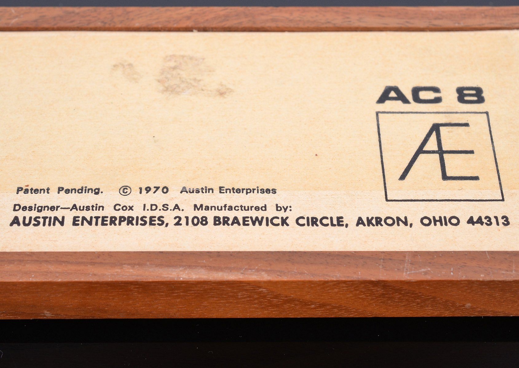 Austin Cox | Austin Cox AC 8 Puzzle / Sculpture (1970) | MutualArt