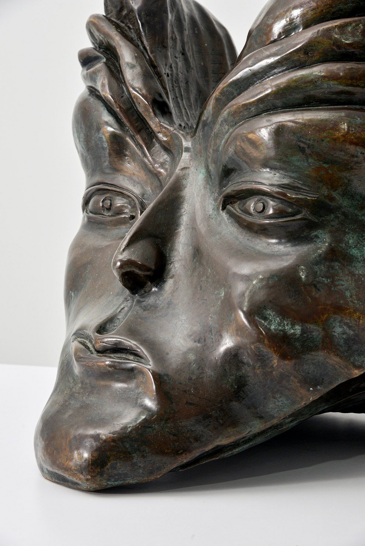 Leonora Carrington | Large Leonora Carrington Bronze Face Sculpture ...