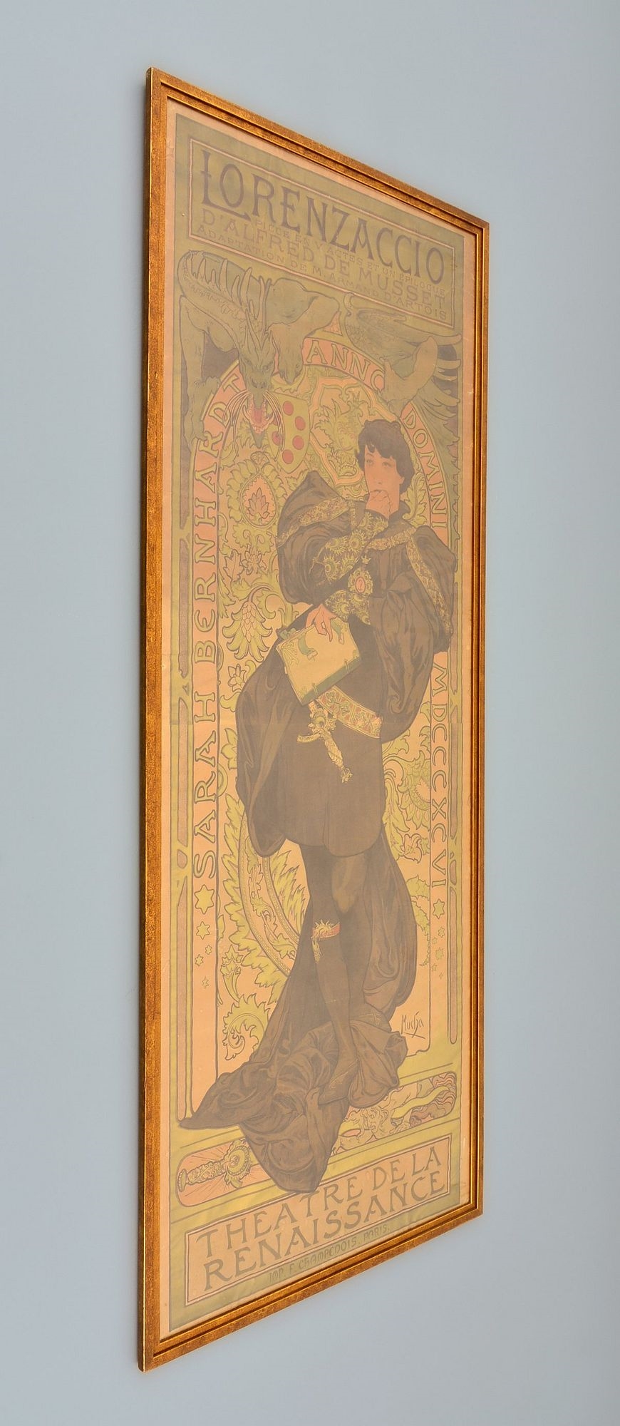 Alphonse Mucha | Alphonse Mucha LORENZACCIO Poster (1896) | MutualArt
