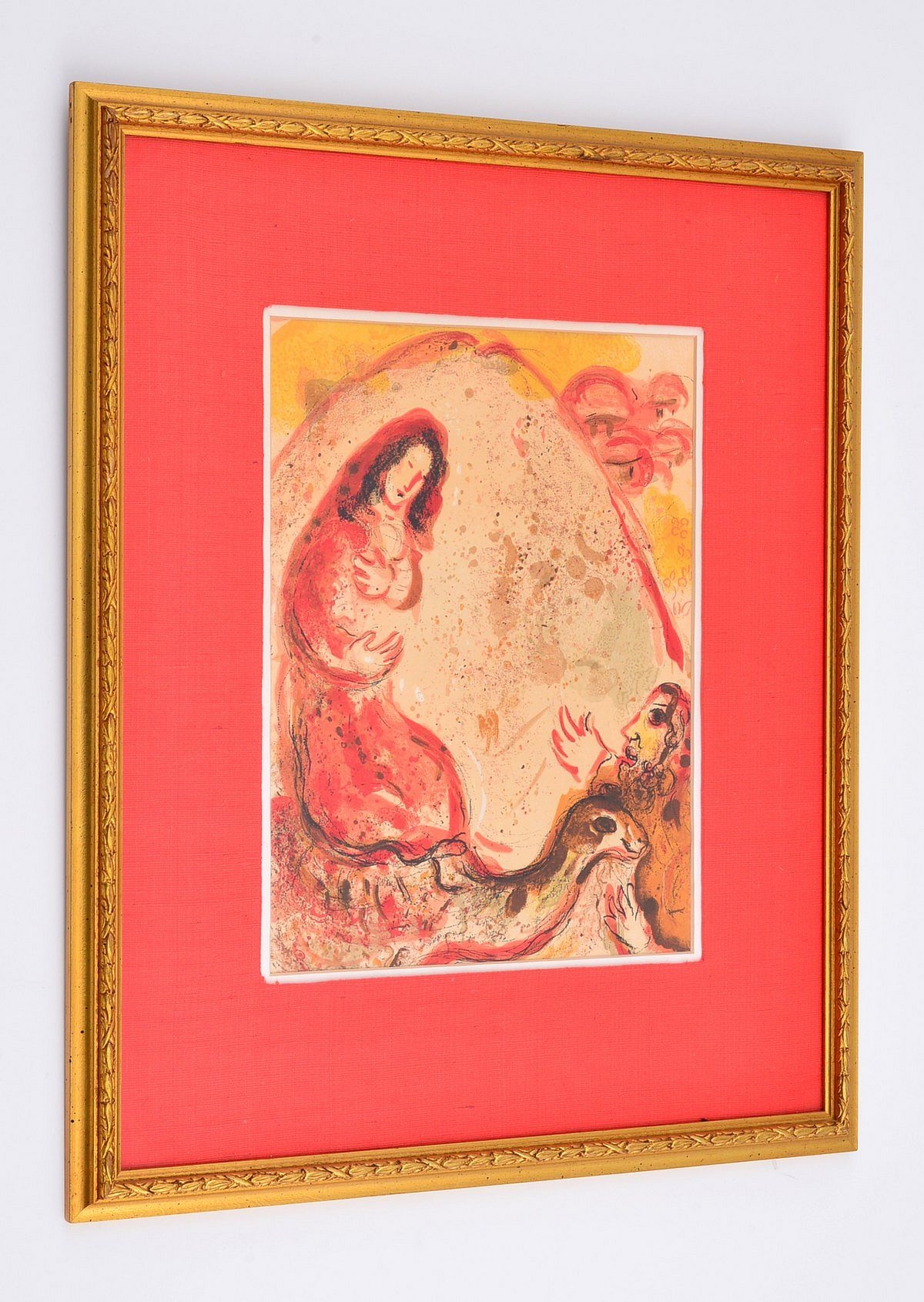 Marc Chagall | Marc Chagall RACHEL HIDES HER FATHER'S... Lithograph ...