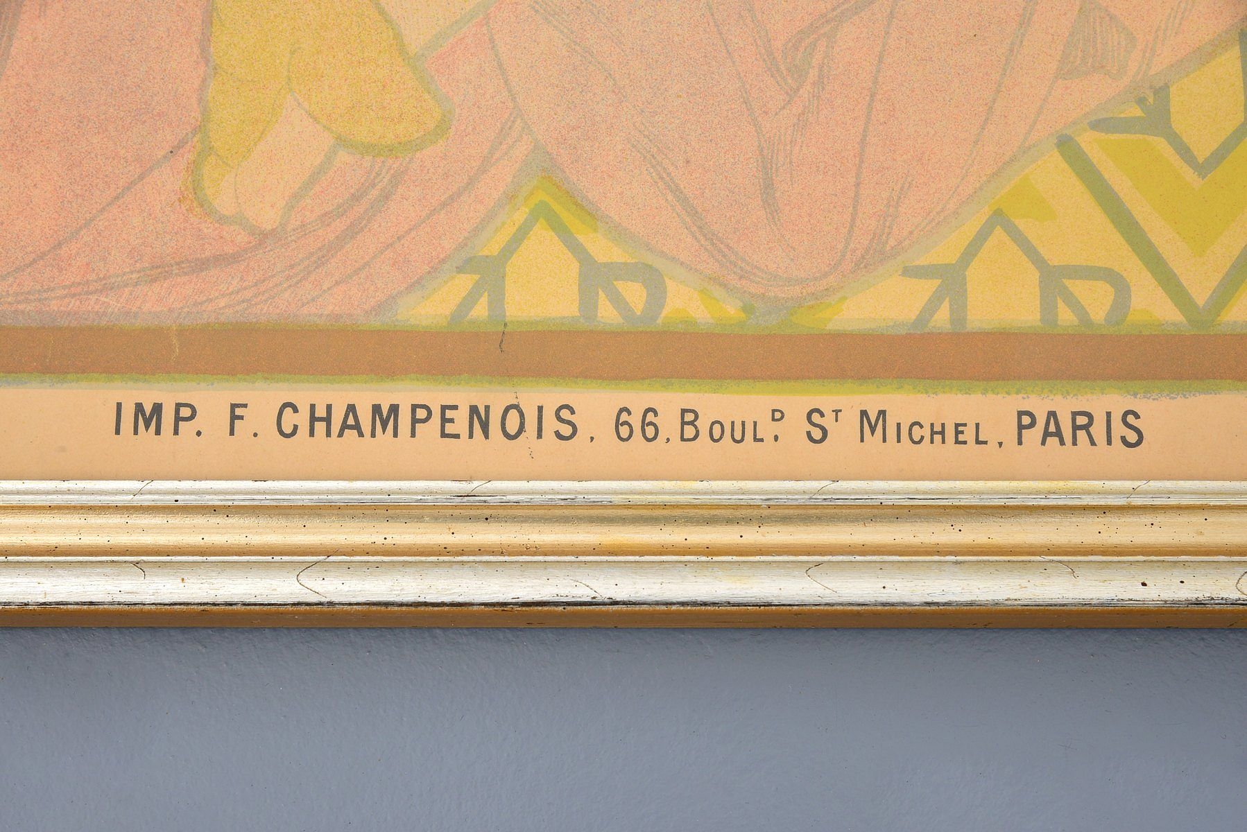 Alphonse Mucha | Alphonse Mucha JOB Poster (1898) | MutualArt