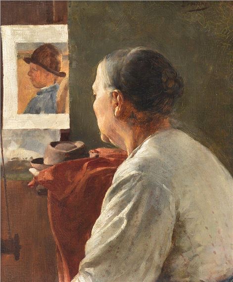 Jan Preisler | Portrait of the Artist's Mother | MutualArt