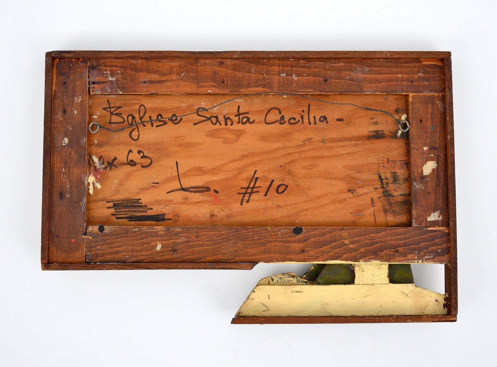 Rene Brochard | Rene Brochard Mixed Media Painting (1963) | MutualArt