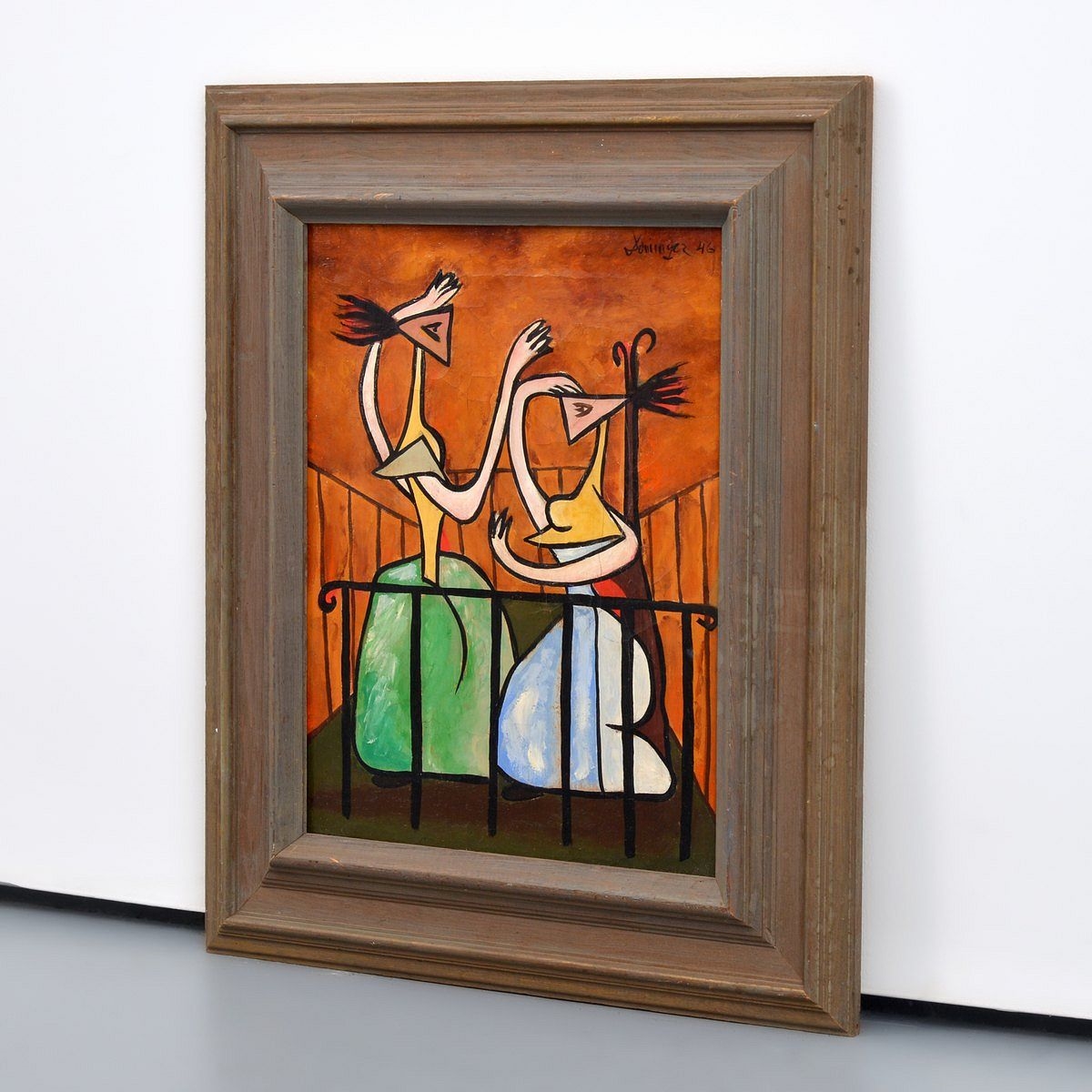 Oscar Dominguez | Oscar Dominguez Surrealist Painting (1946) | MutualArt