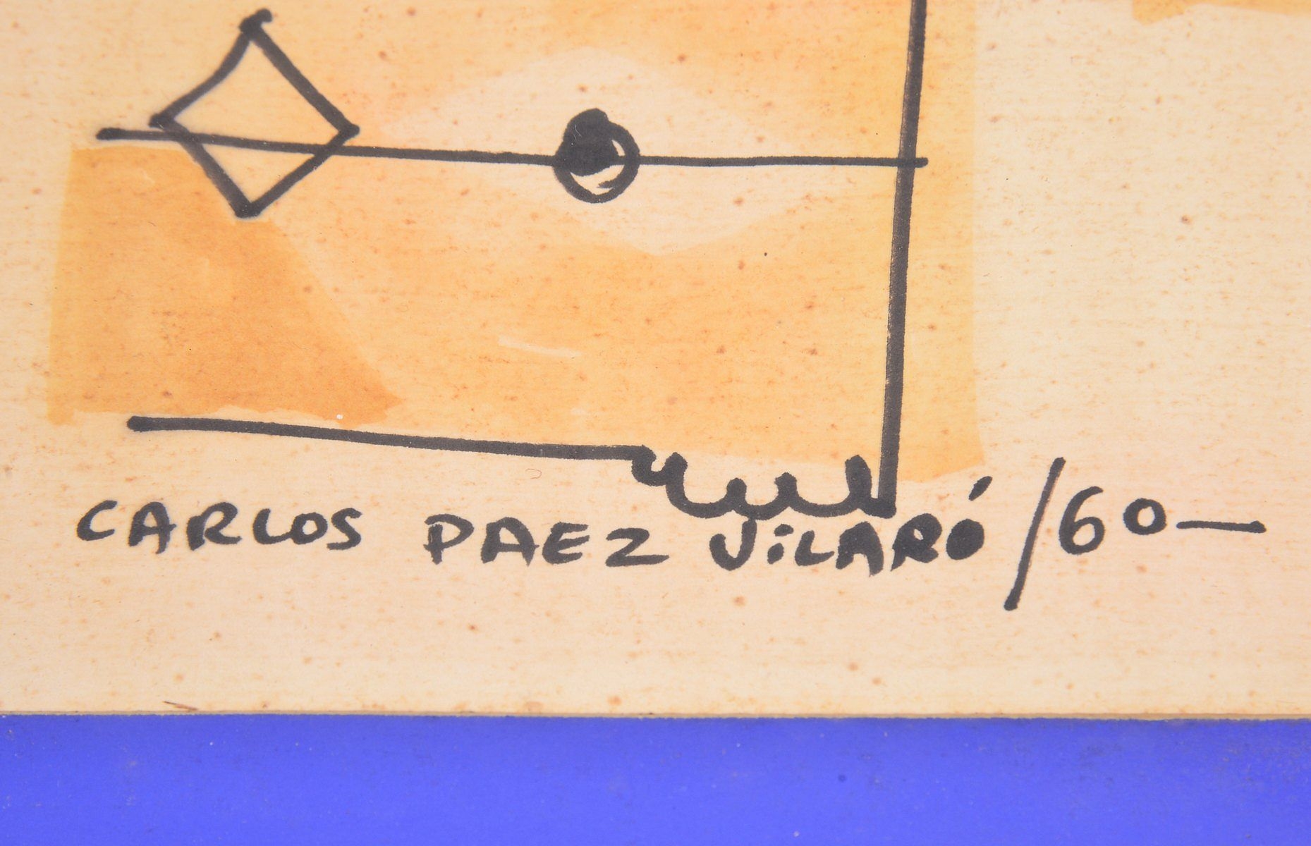 Carlos Pàez Vilarò | Carlos Paez Vilaro Mixed Media Work on Paper (1960 ...