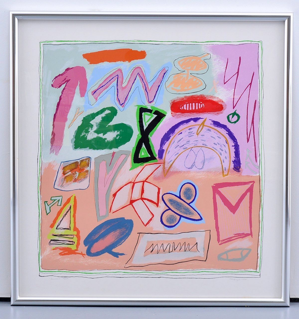 Ida Rittenberg Kohlmeyer | Ida Kohlmeyer SEMIOSIS Screenprint (1984 ...