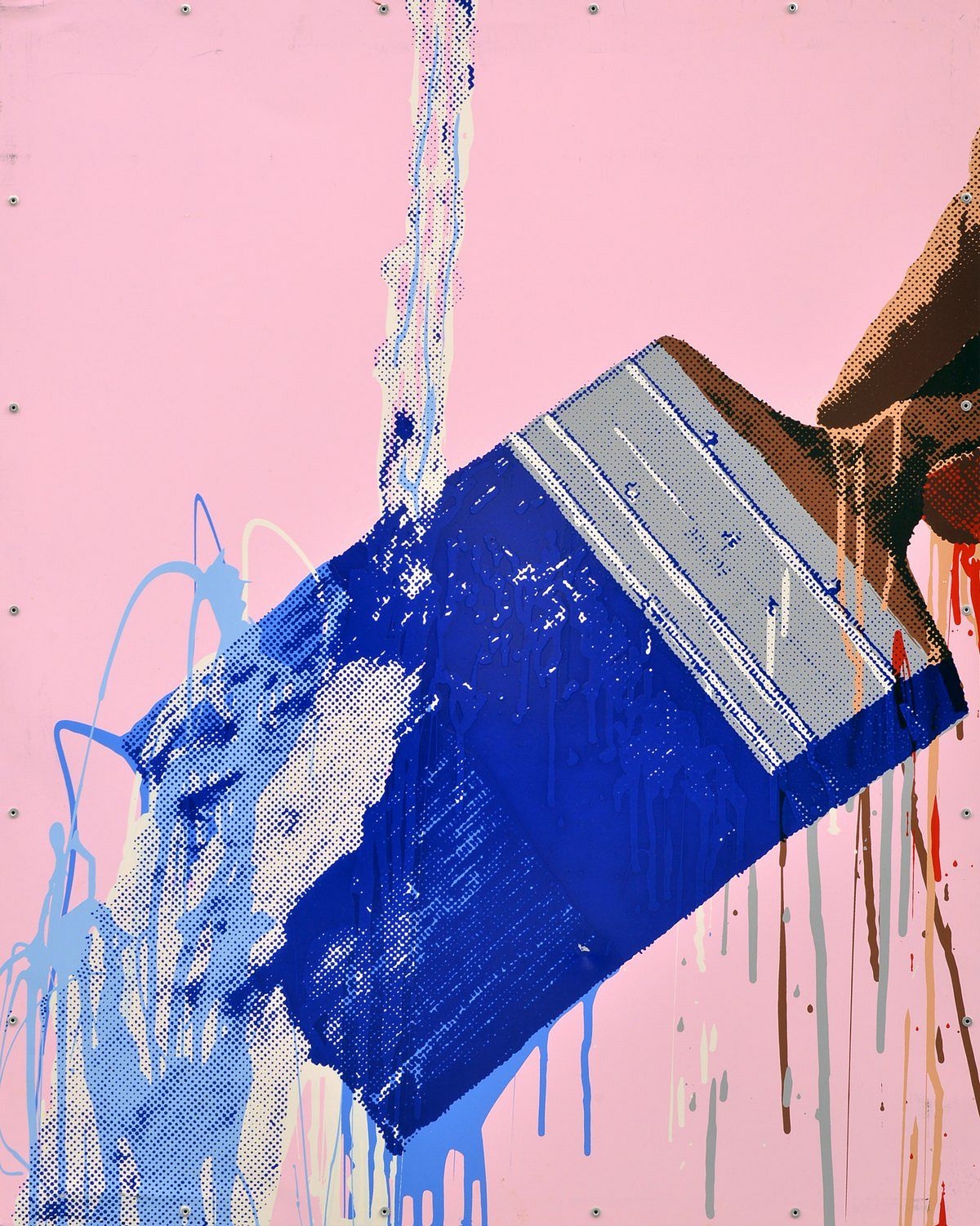 Marilyn Minter | Marilyn Minter HANDS WASHING Aluminum Screenprint ...