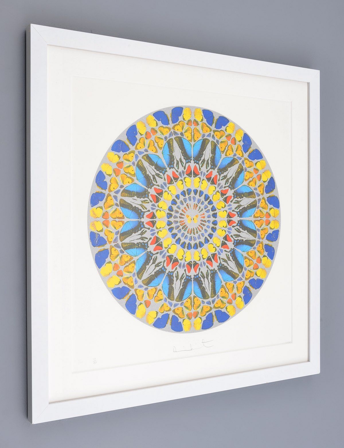 Damien Hirst | Damien Hirst CONFETIBOR TIBI Diamond Dust Screenprint ...