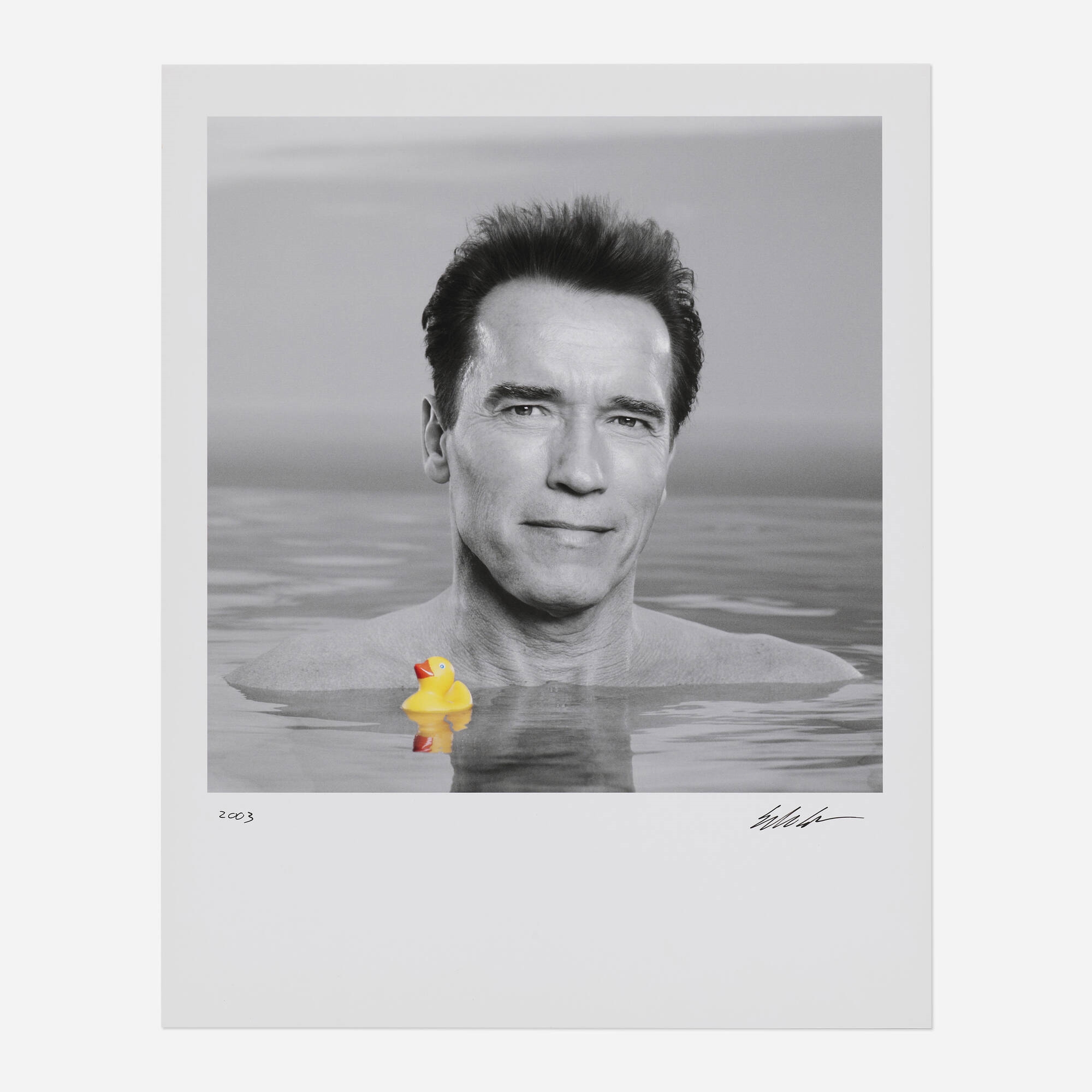 Eddie Adams | Arnold Schwarzenegger (2003) | MutualArt