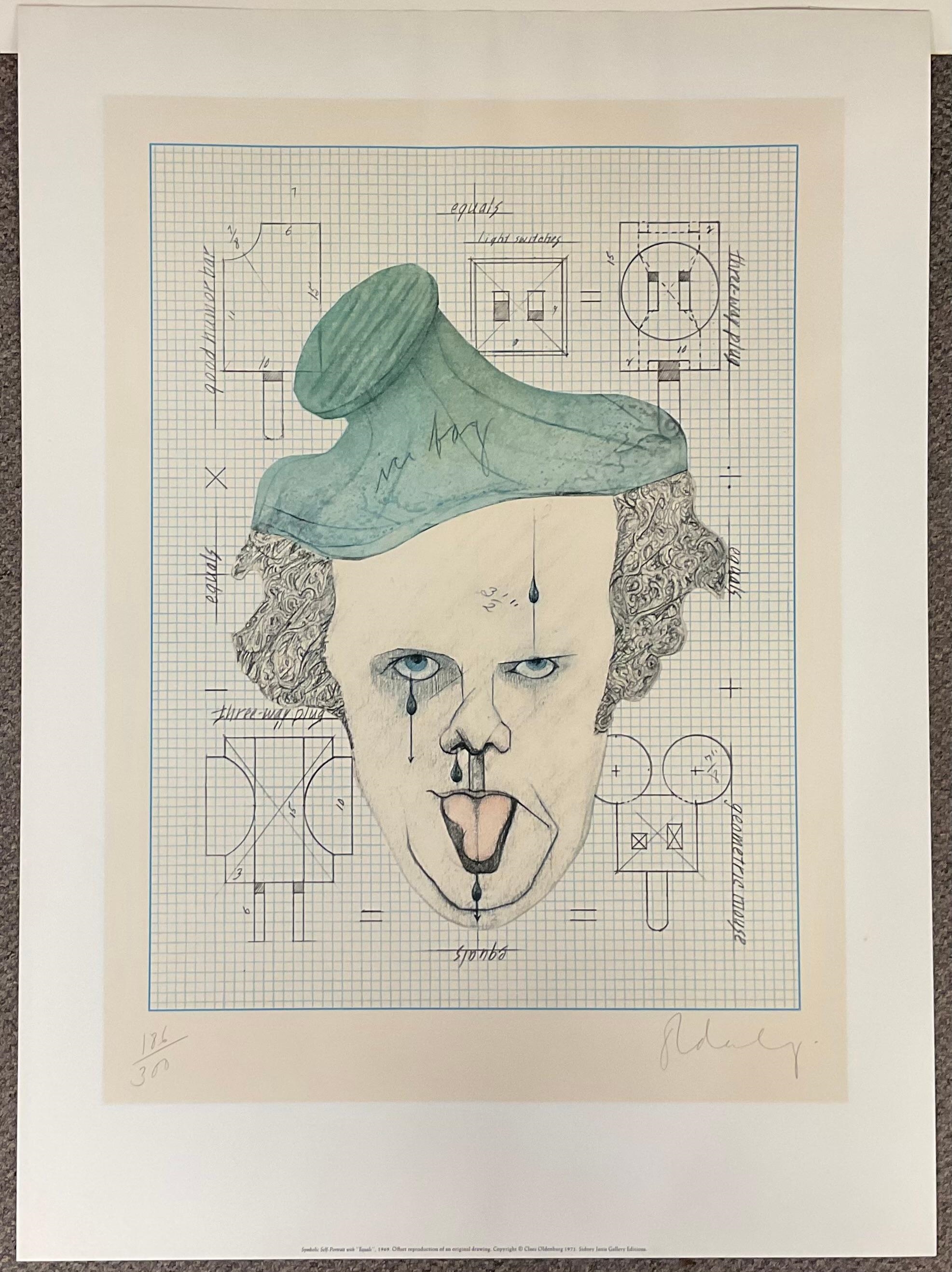 Claes Oldenburg | Symbolic Self-Portrait with Equals, . (1971) | MutualArt