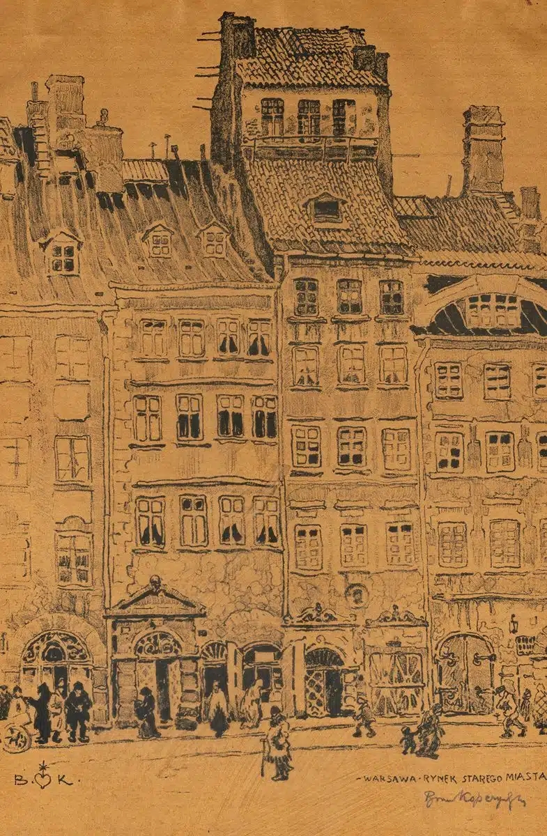Bronislaw Kopczynski | RYNEK STAREGO MIASTA W WARSZAWIE | MutualArt
