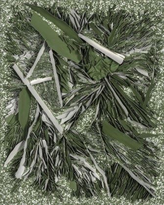 Jiana Kim | Green inside White (2020) | MutualArt