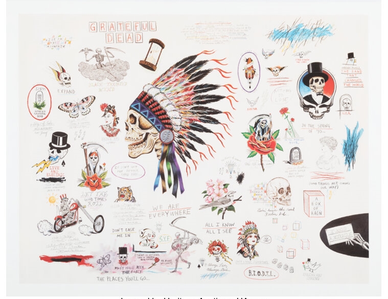 Wes Lang | Grateful Dead (2016) | MutualArt