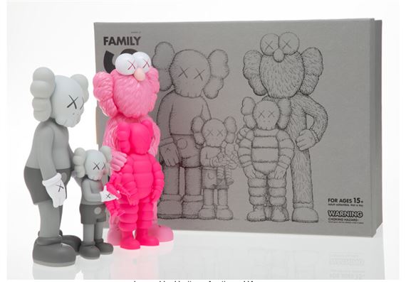 KAWS | Family (Pink), (2021) | MutualArt