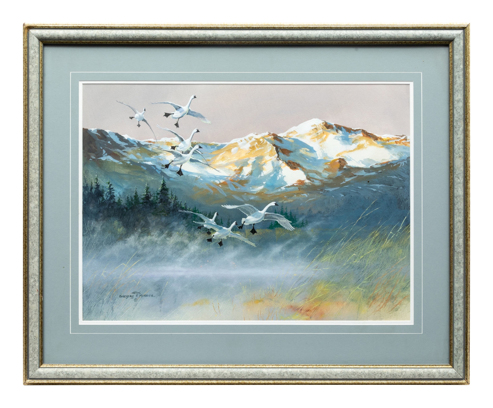 Gregory F. Messier | Trumpeter Swans (2005) | MutualArt