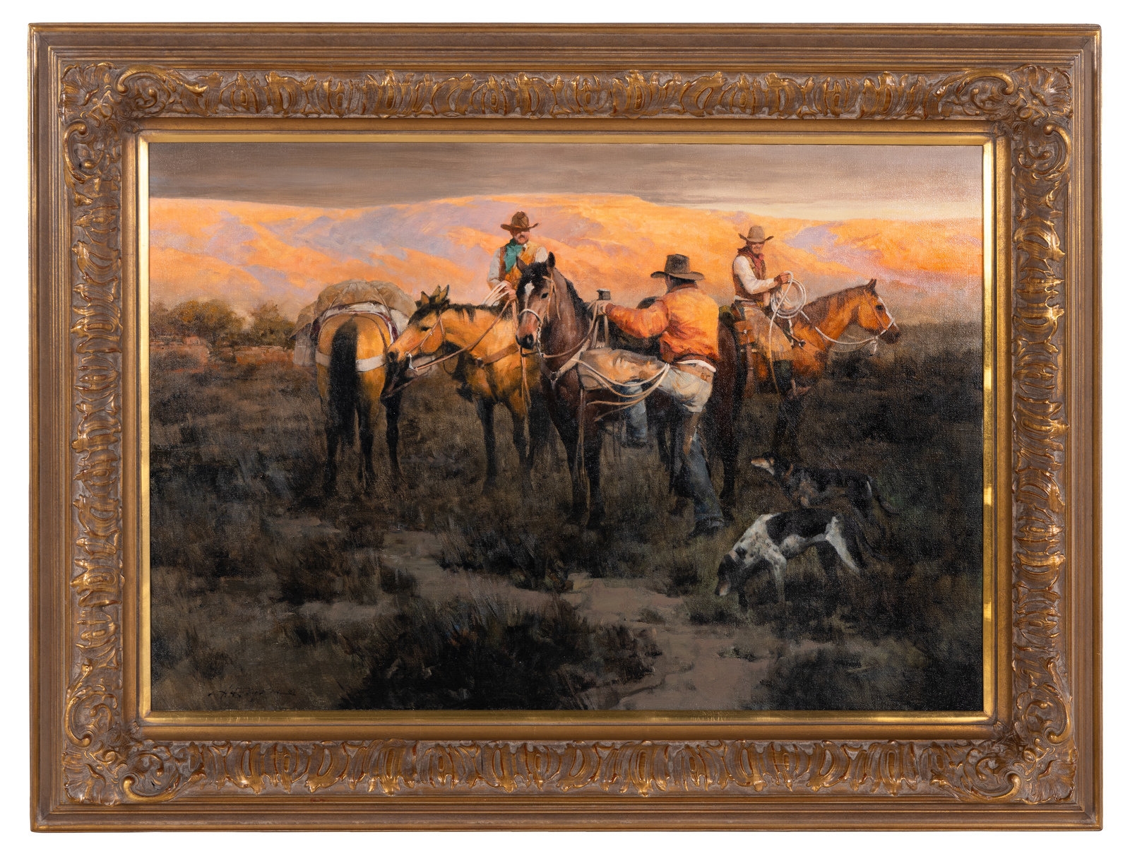 Howard Rogers | Cowboys Together | MutualArt