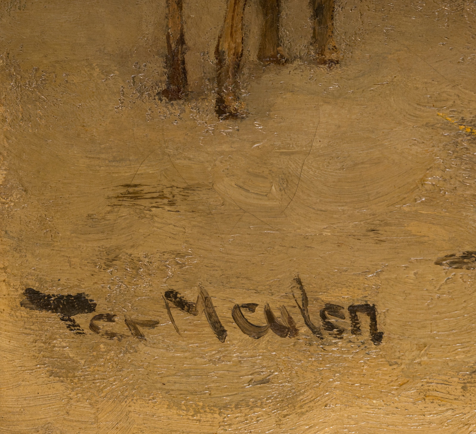 Frans Pieter ter Meulen | Barnyard Scene | MutualArt