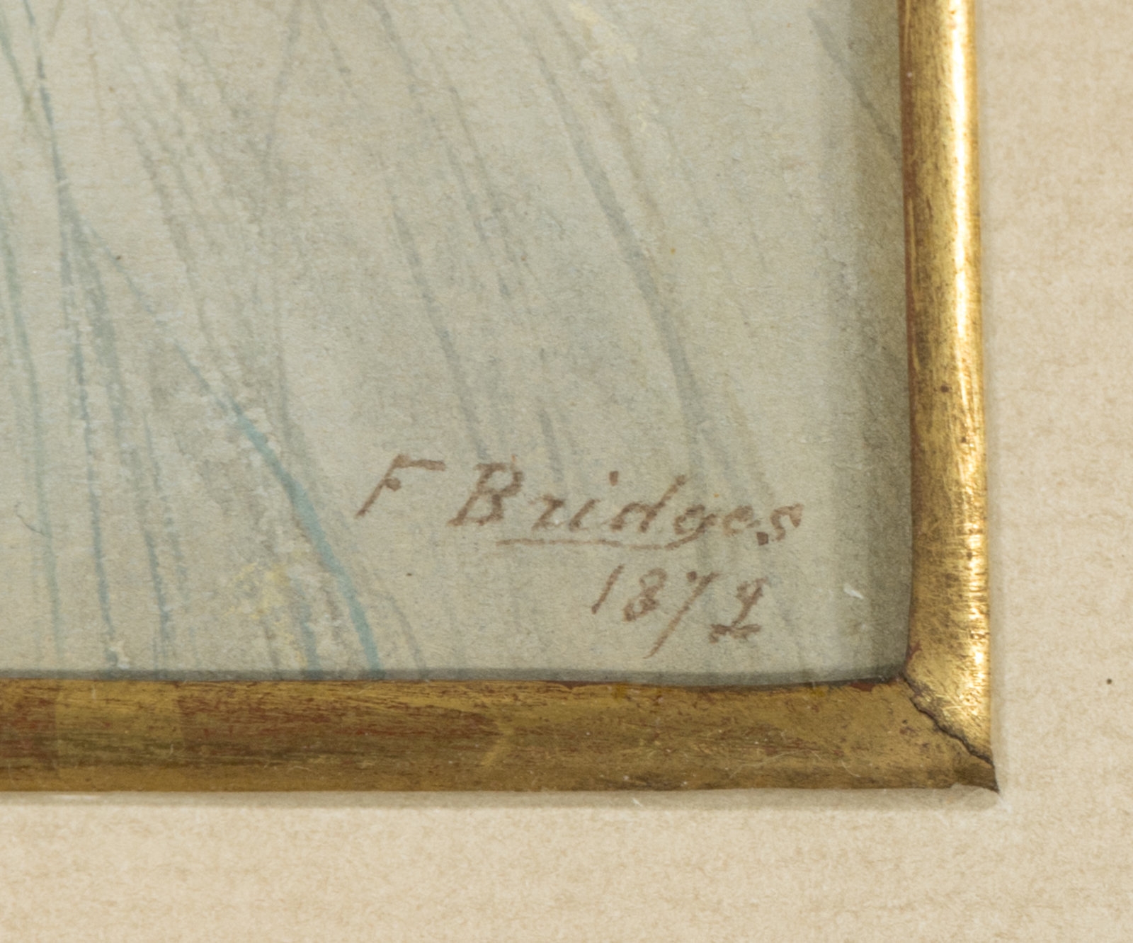Fidelia Bridges | Swallows in the Wheat Fields (1872) | MutualArt