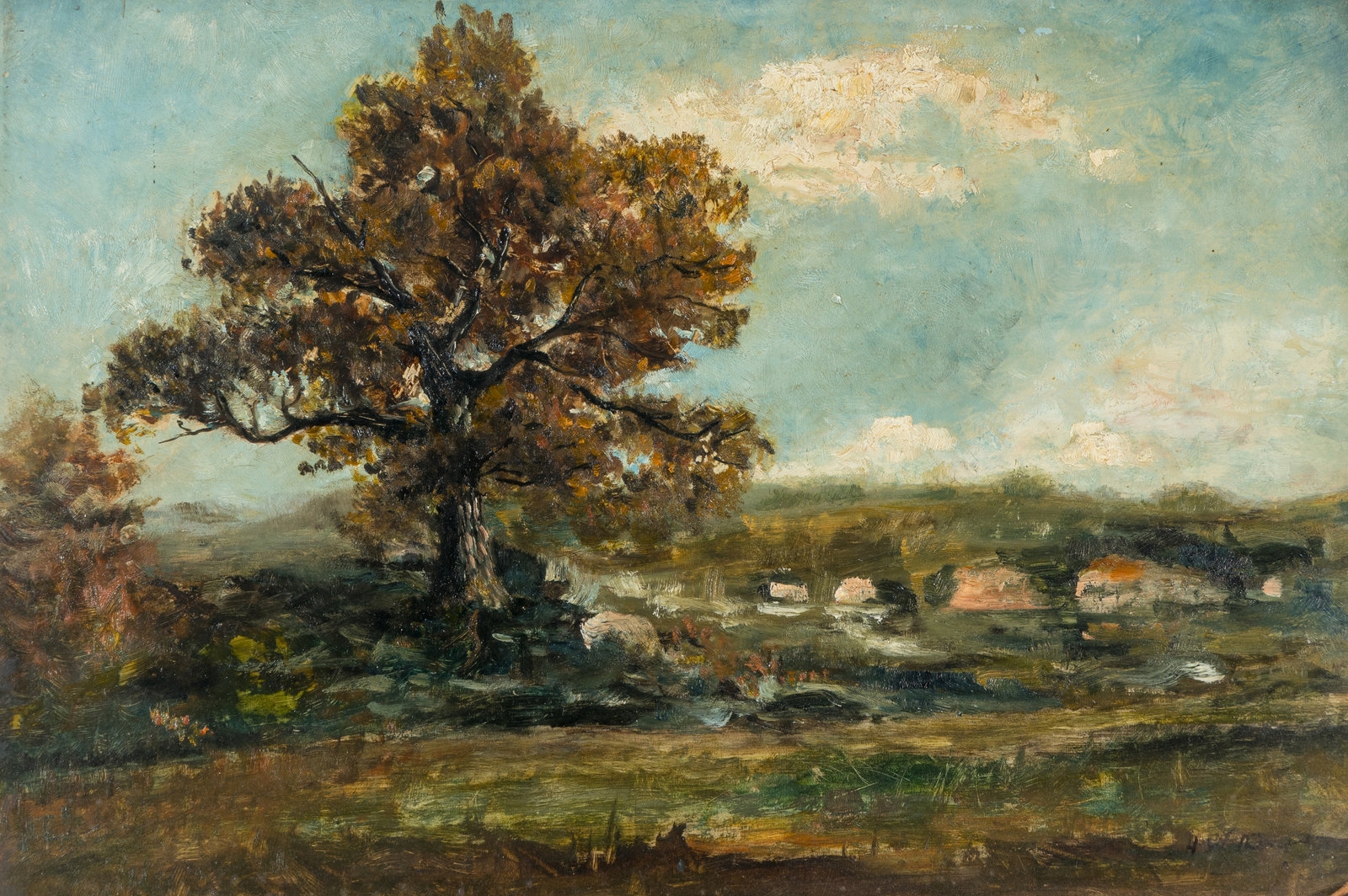 Henry Ward Ranger | Farm Landscape | MutualArt