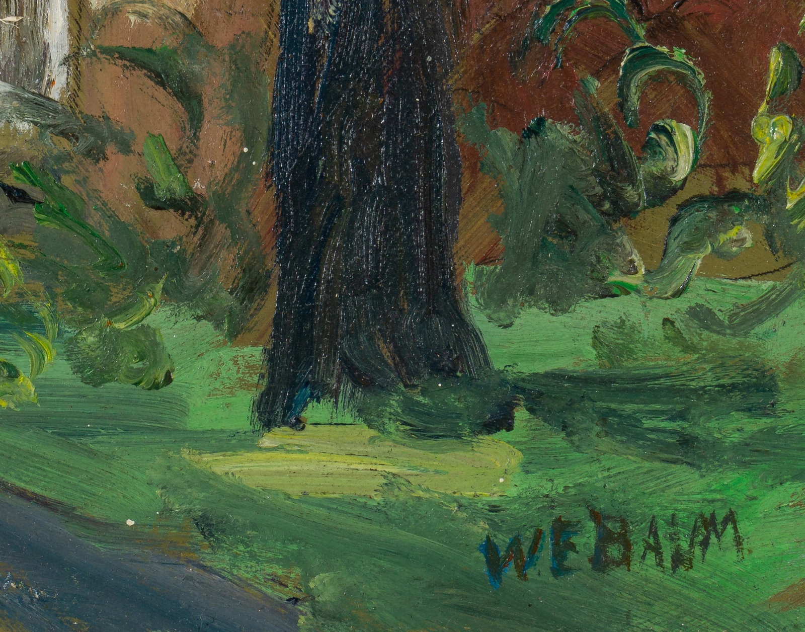 Walter Emerson Baum | Street Scene | MutualArt