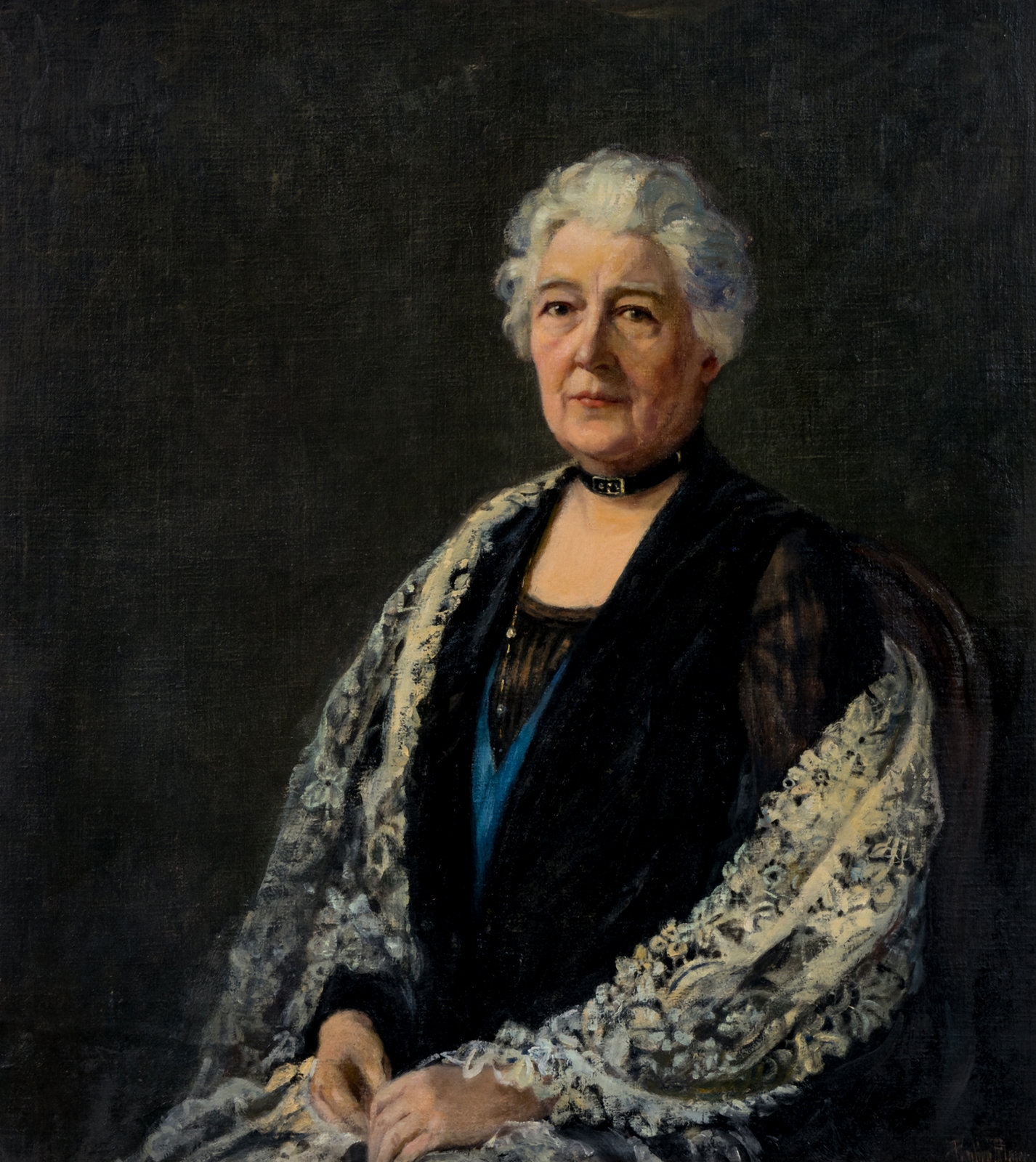 Pauline Palmer | Portrait of Mrs. Isabelle Cutter | MutualArt