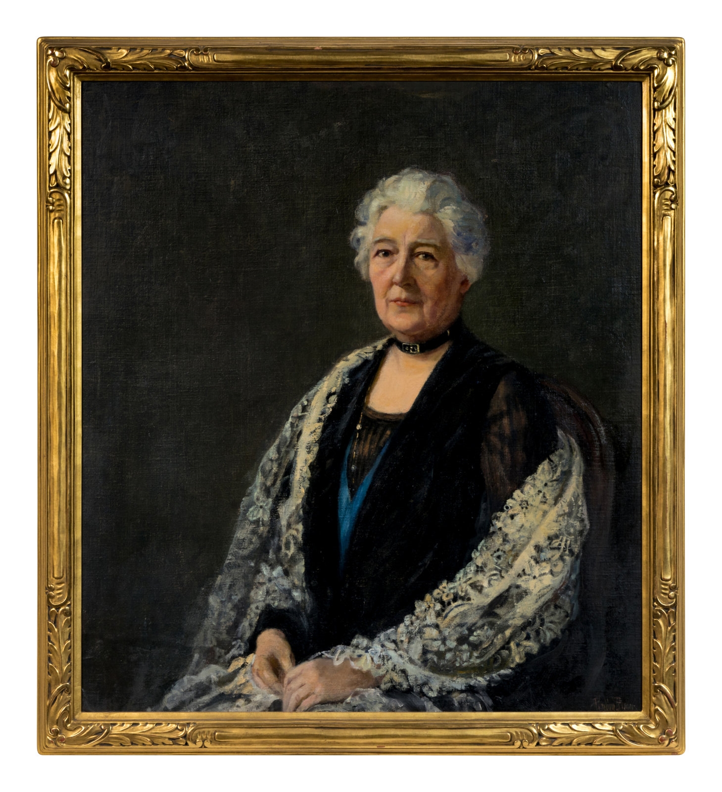 Pauline Palmer | Portrait of Mrs. Isabelle Cutter | MutualArt