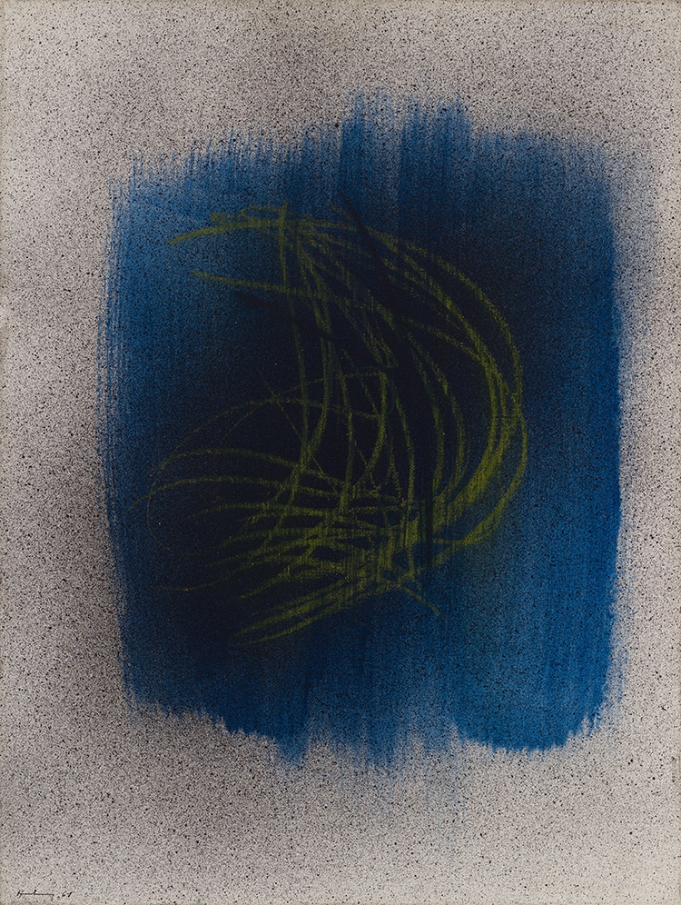 Hans Hartung | T1961–26 (1961) | MutualArt