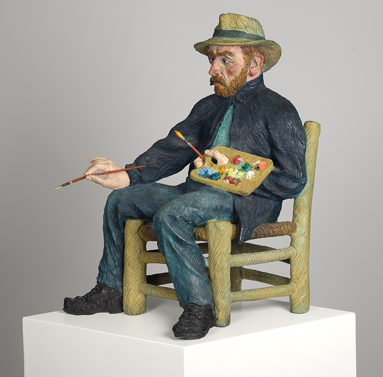Joe Fafard | The Painter (1986) | MutualArt