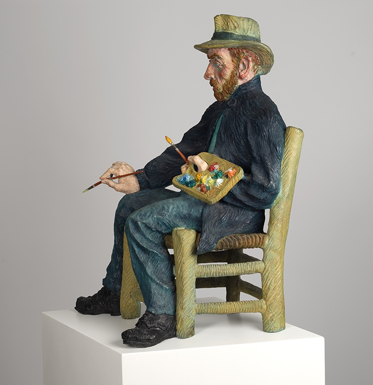 Joe Fafard | The Painter (1986) | MutualArt