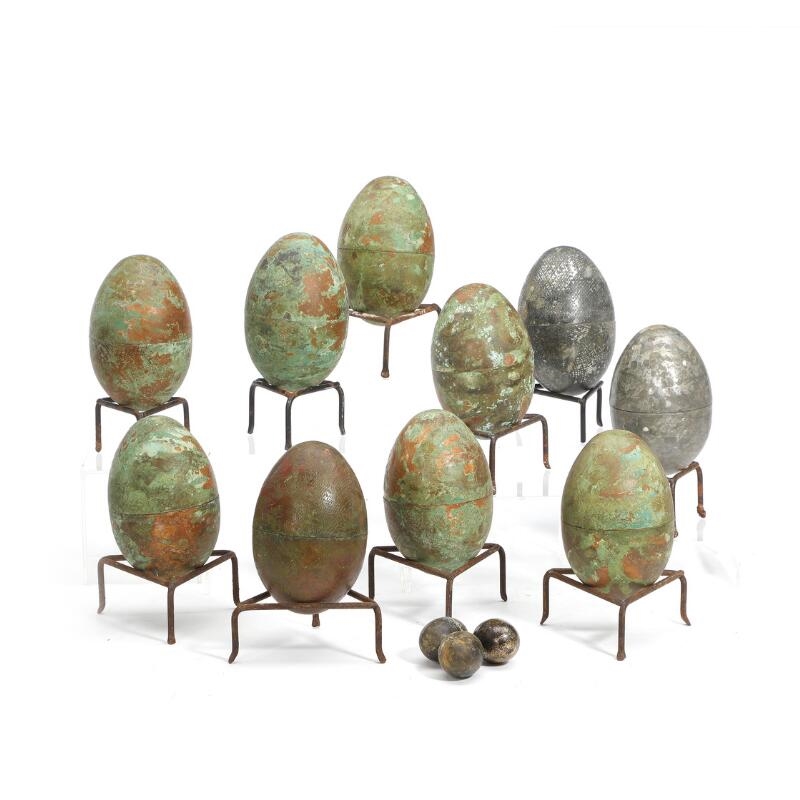 Tage Andersen | A collection of ten eggs | MutualArt
