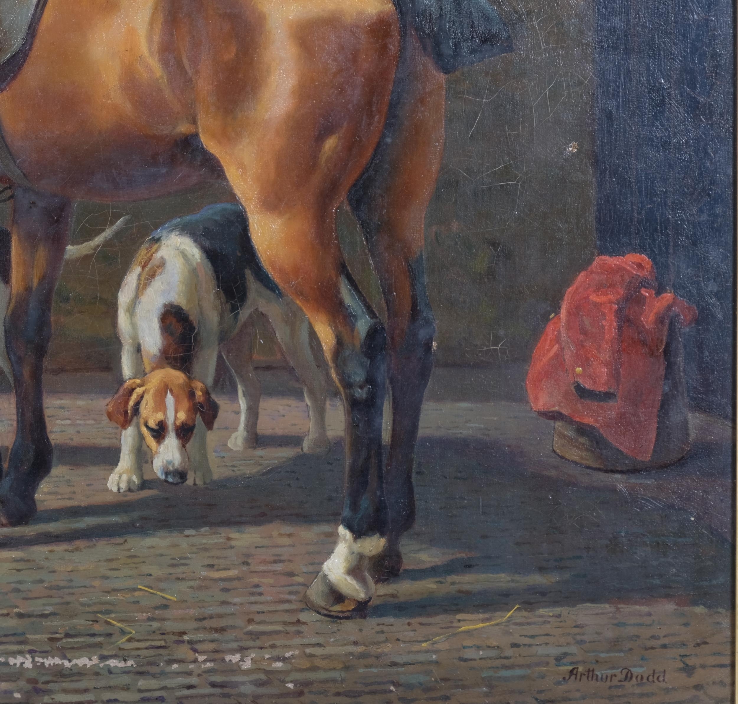 Arthur Charles Dodd | Waiting for the master | MutualArt