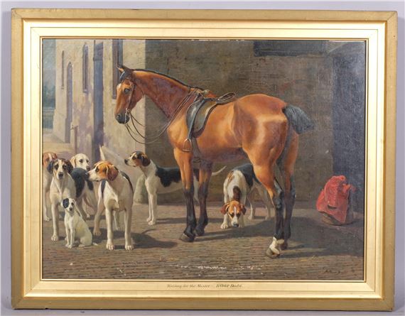 Arthur Charles Dodd | Waiting for the master | MutualArt