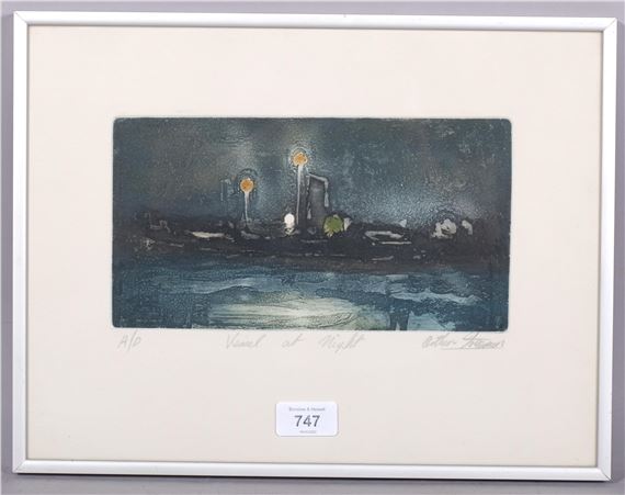 Arthur Freeman | Vessel at night | MutualArt