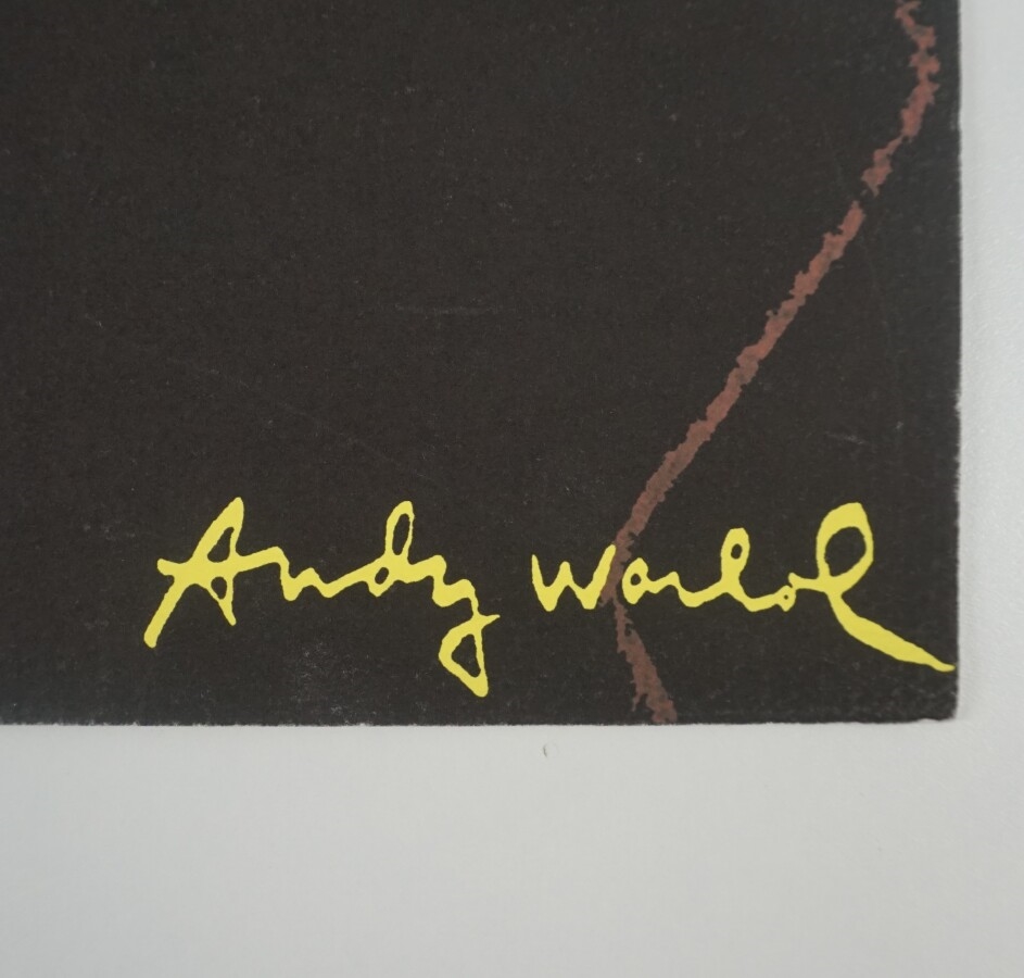 Andy Warhol | Uncle Sam sur fond bleu | MutualArt