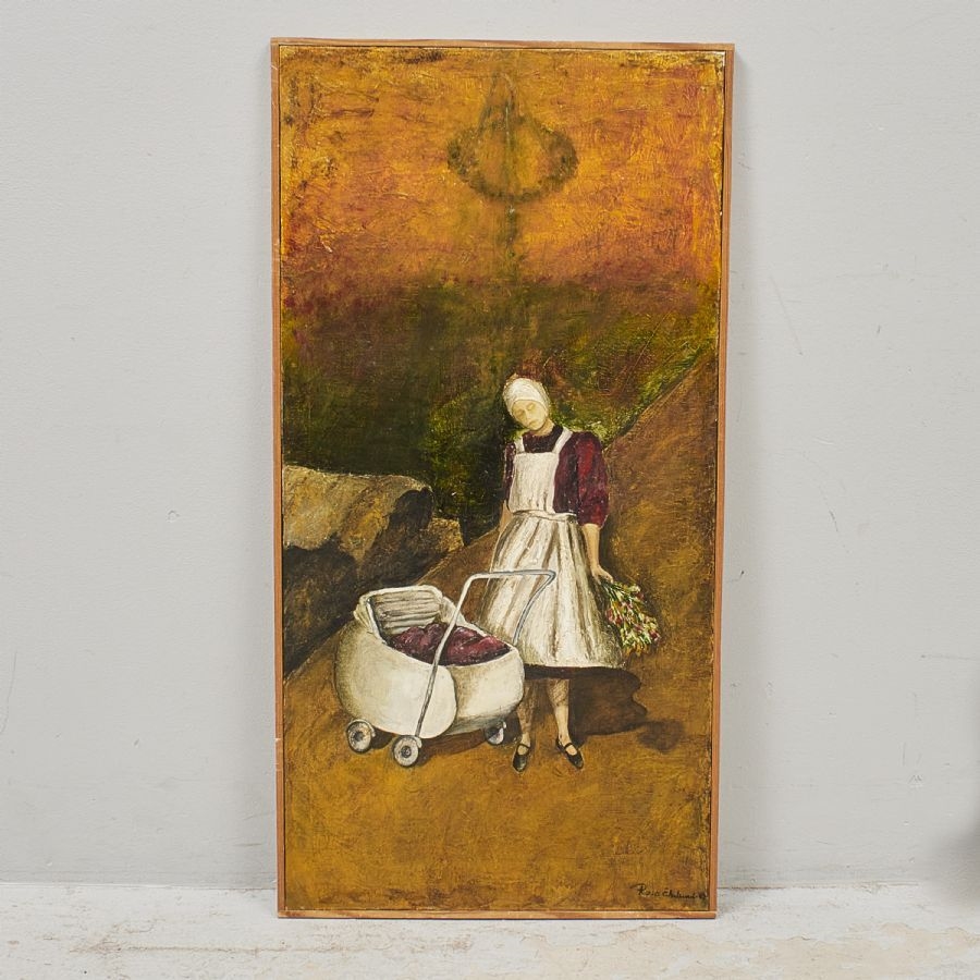 Rosa Ekelund | un Bouquet de fleurs. Signerad | MutualArt