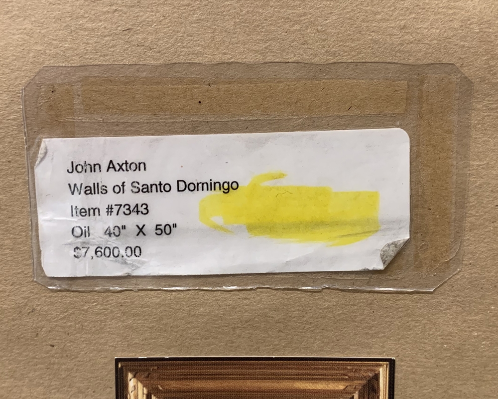 John Axton | Walls of Santo Domingo | MutualArt