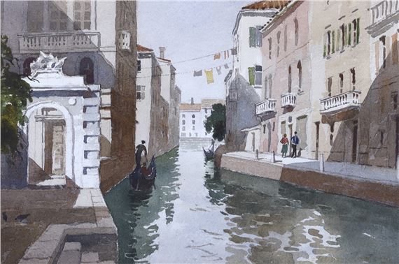 James Fletcher Watson | Rio di Garzoti, Venice | MutualArt
