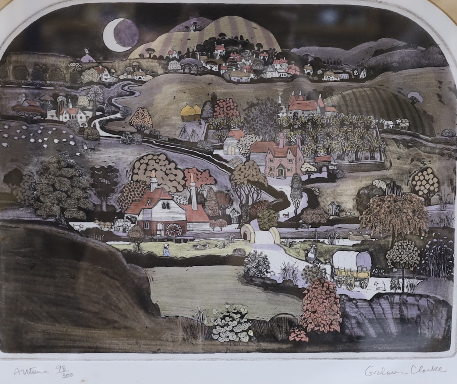 Graham Clarke | set of four colour etchings, 'The Four Seasons' | MutualArt